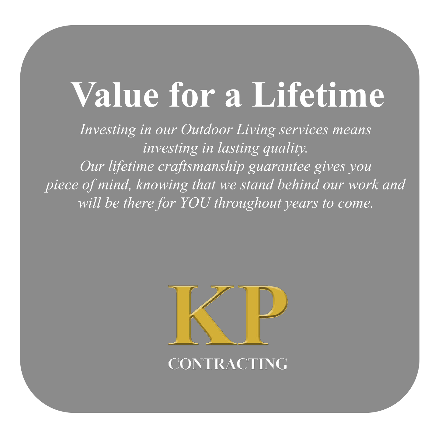 kpcontracting decks – Landing page